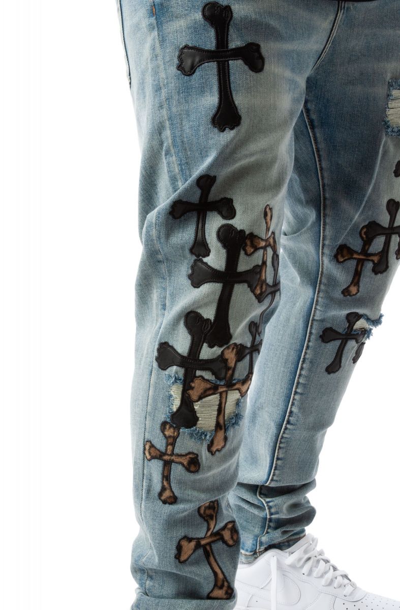 CRYSP Kriss Cross Denim CRYSP122-1 - Karmaloop