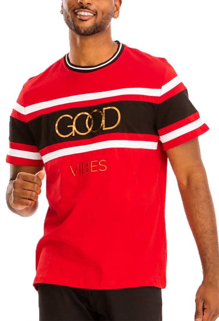 WEIV Good Vibes Tee WT8600-RD - Karmaloop