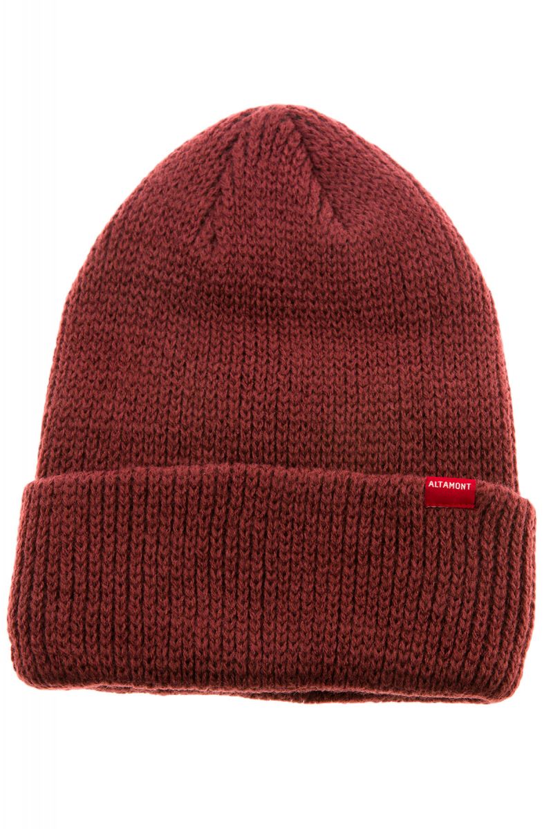 ALTAMONT The Setup Beanie in Maroon 3140000427-MAR - Karmaloop