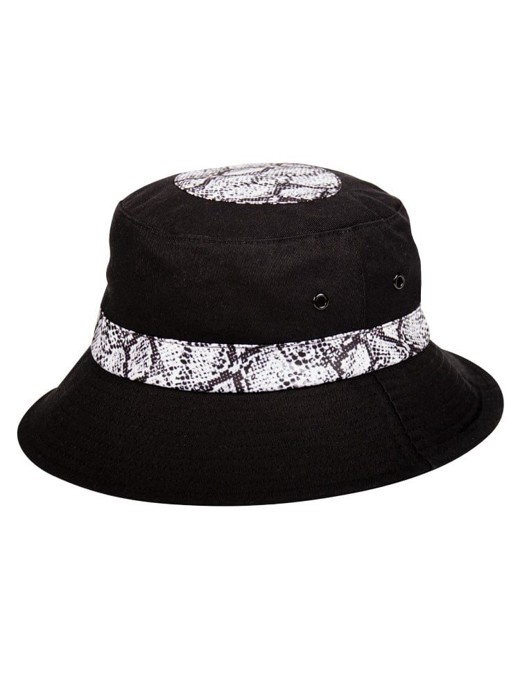 HIDEOUT Snakes & Shapes Reversible Bucket Hat THC-SN-OB ...