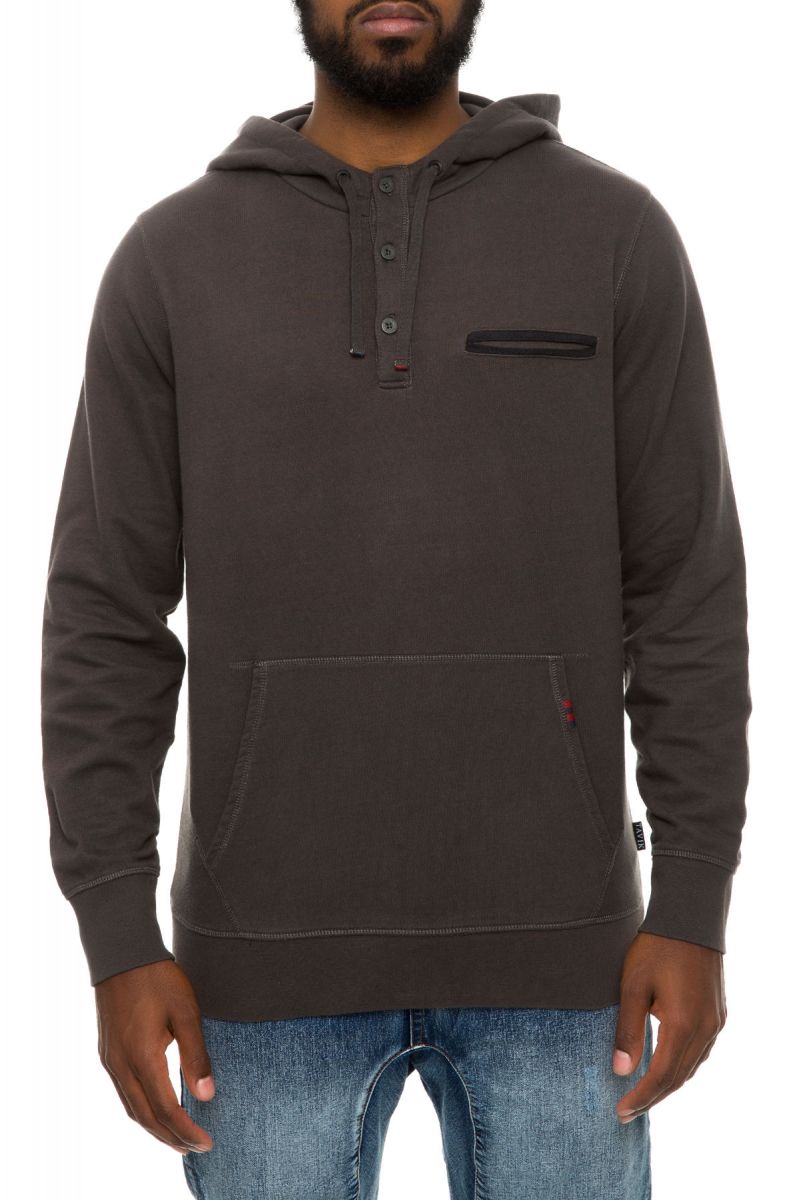 TAVIK The Stiles Hoodie in Raven MF0723-RVN - PLNDR