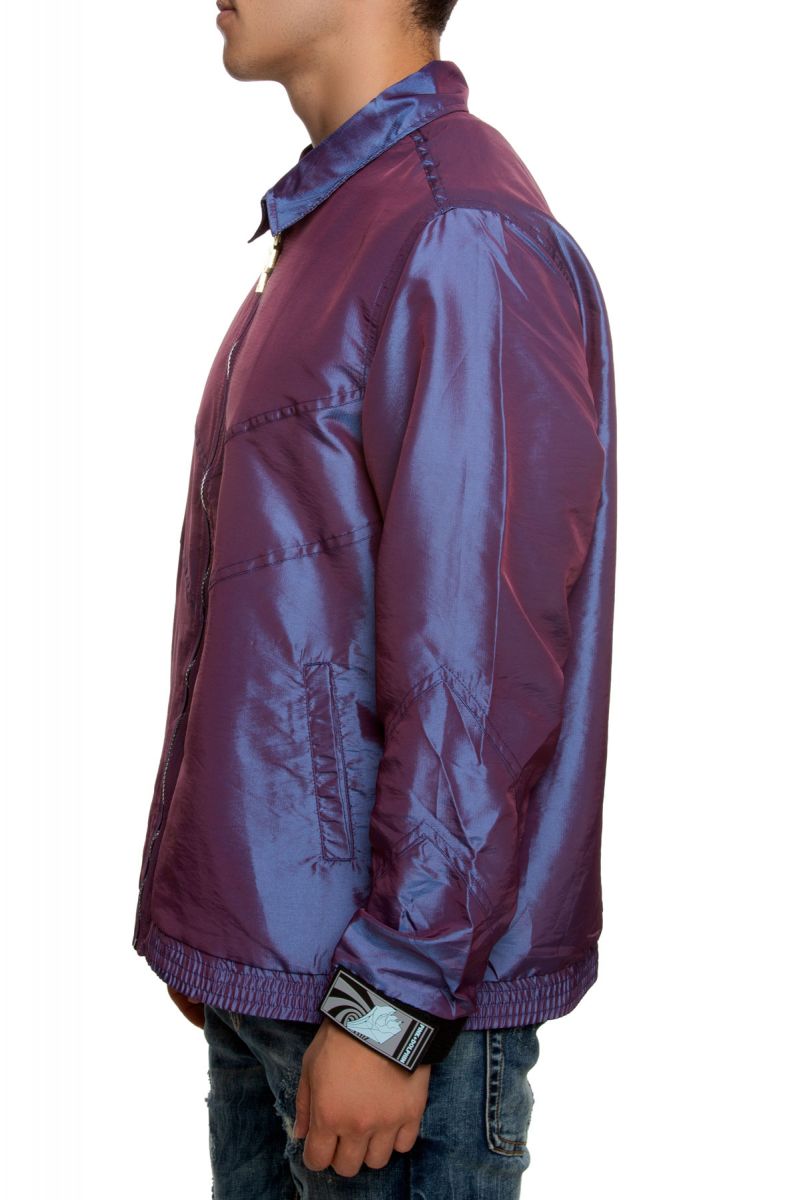 PINK DOLPHIN Color Warp Jacket in Black/Purple AF1944CWJBL - Karmaloop