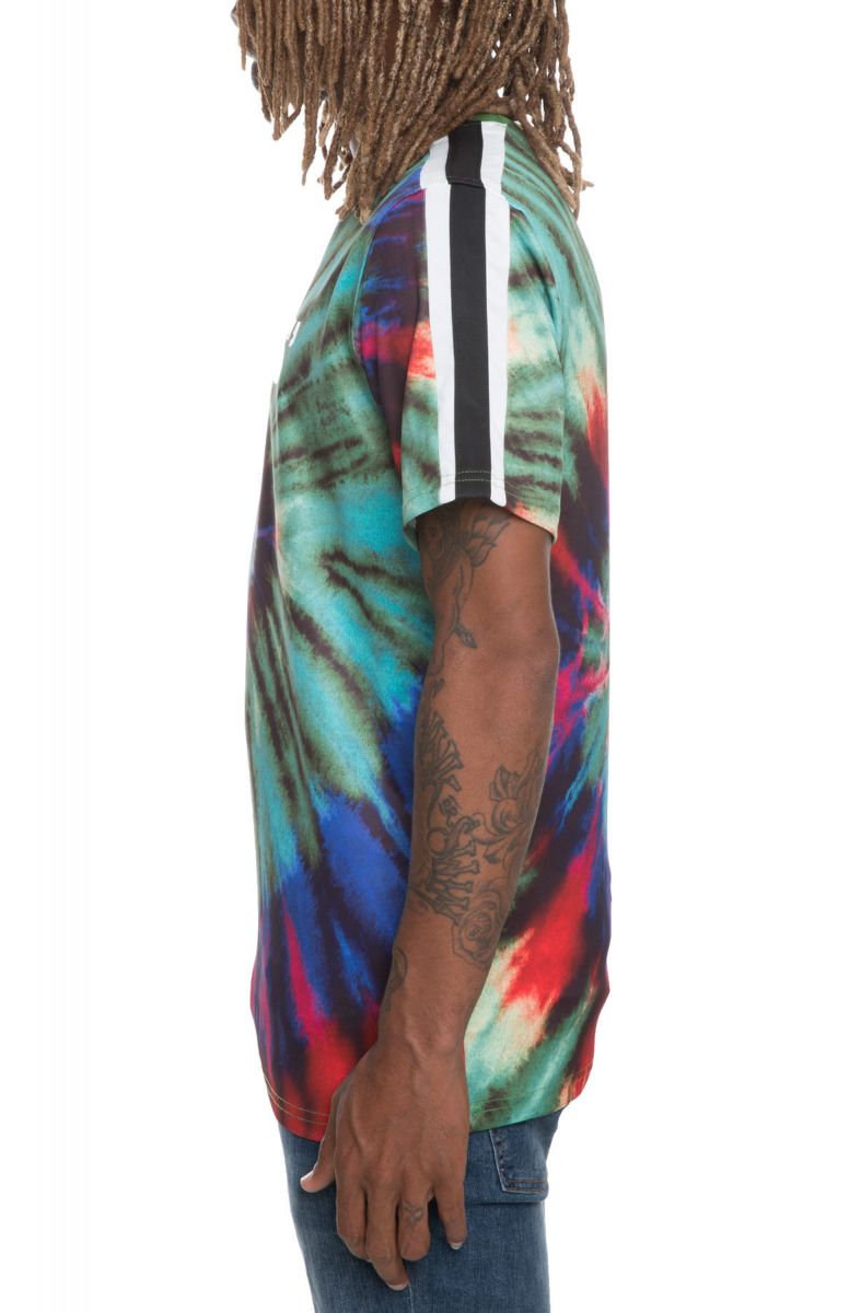 HUDSON The Tie Dye Tee in Green H1052054-GRN - Karmaloop