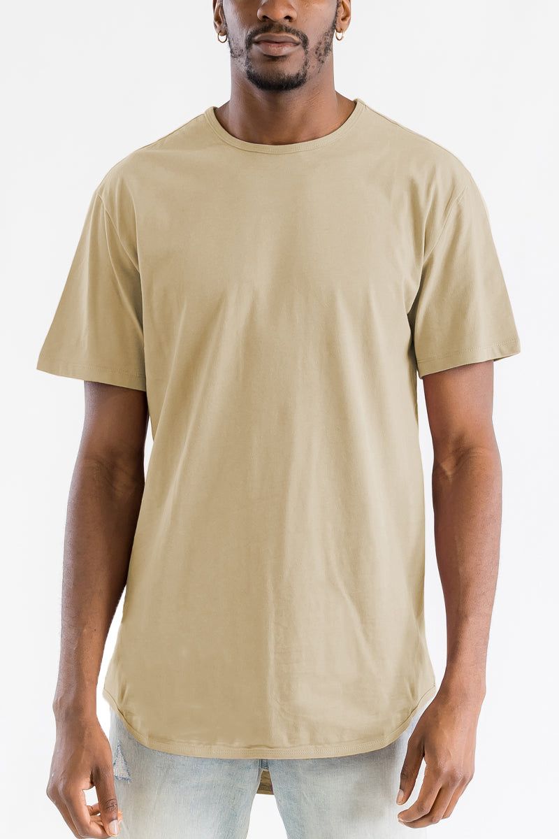 WEIV Classic Scallop Tee 3001C-KHAKI - Karmaloop