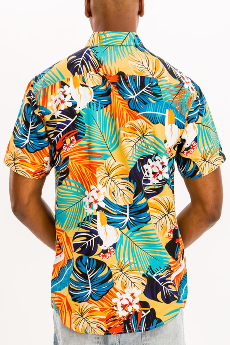 WEIV Locals Only Hawaiian Print Shirt WS7041 - Karmaloop