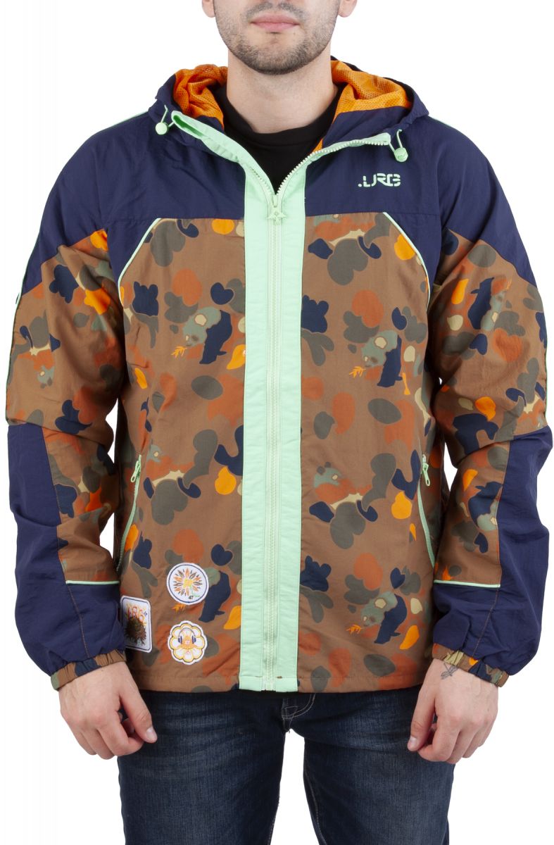 LRG Panda Roots Windbreaker Jacket L1RCMJWXX - Karmaloop