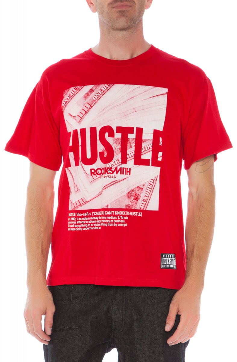 Rocksmith Tee Hustle Money Red
