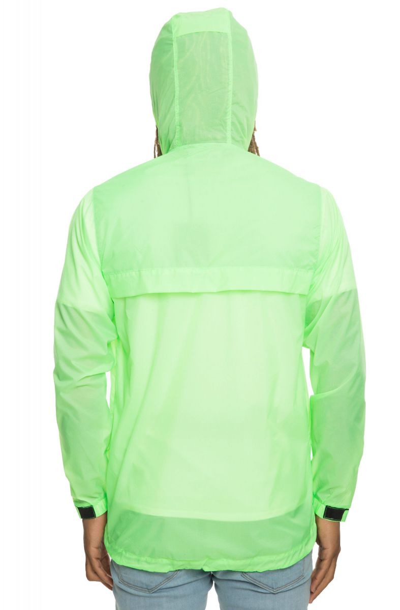 ALL GOOD The EDP Expedition Windbreaker in Neon Green EDP-2001 - Karmaloop