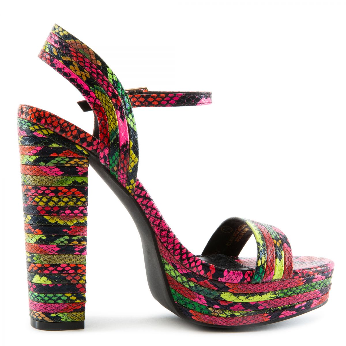 LILIANAS SHOES Gilly-18 Platform High Heels GILLY-18-MULSNK - Karmaloop