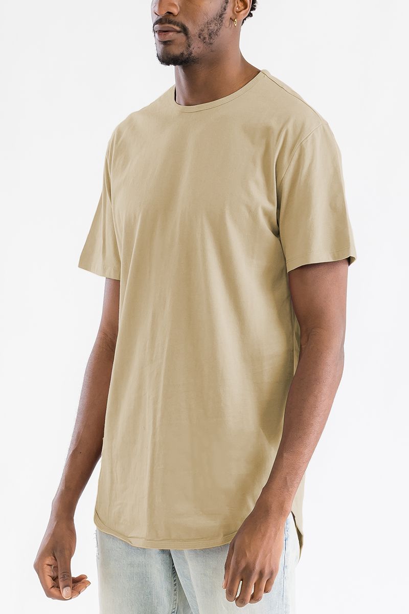 WEIV Classic Scallop Tee 3001C-KHAKI - Karmaloop