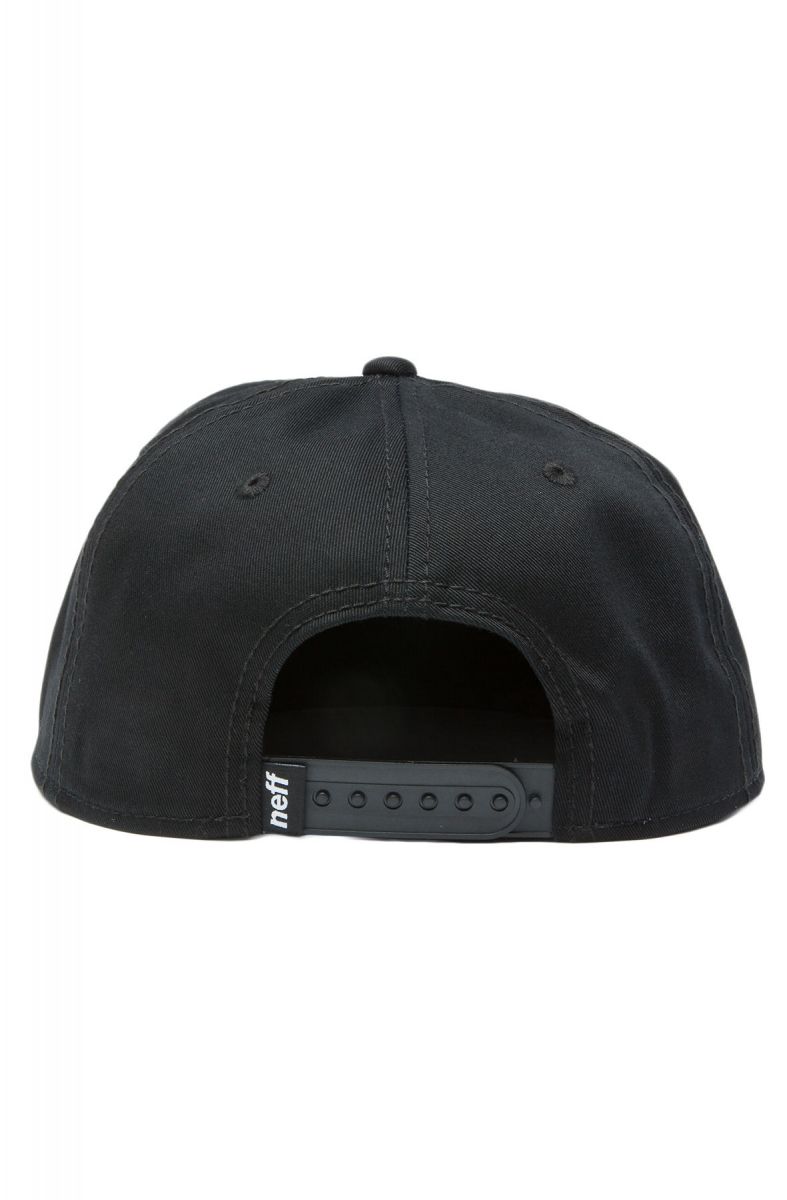 NEFF The World Champ Snapback in Black 15F00042-BLK - Karmaloop