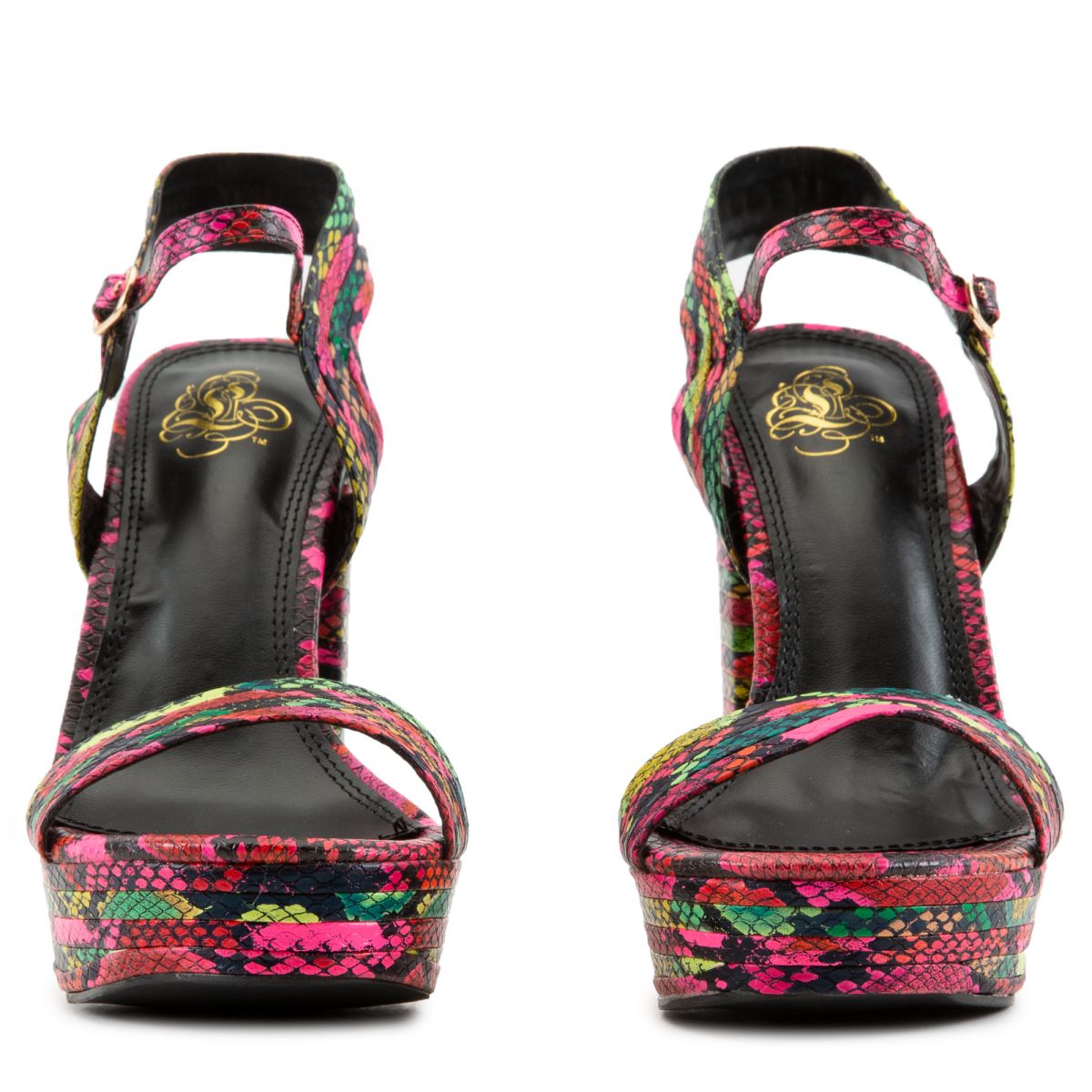 LILIANAS SHOES Gilly-18 Platform High Heels GILLY-18-MULSNK - Karmaloop