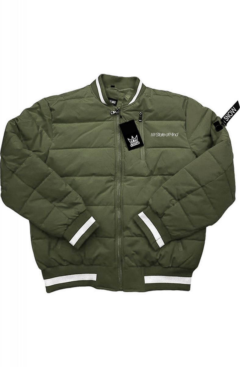NY STATE OF MIND Quilted Team Jacket QTJ-0004 - Karmaloop