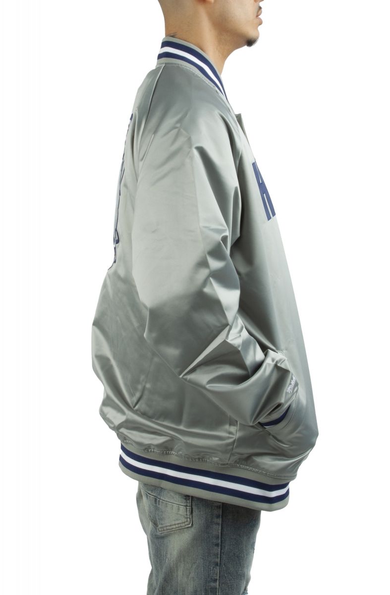 MITCHELL & NESS Georgetown University Satin Jacket OJBF3397 ...