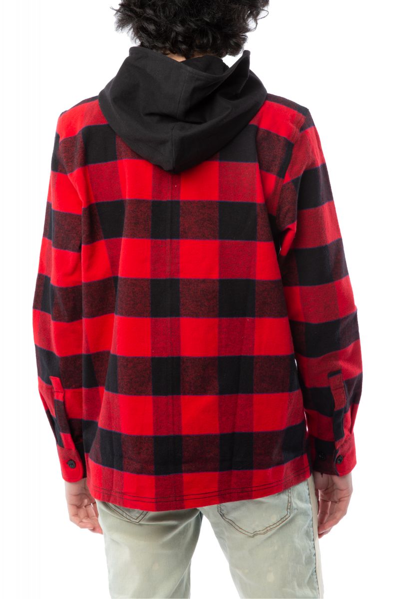 LRG Only One Buffalo Flannel L0HNMLTXX-RED - Karmaloop