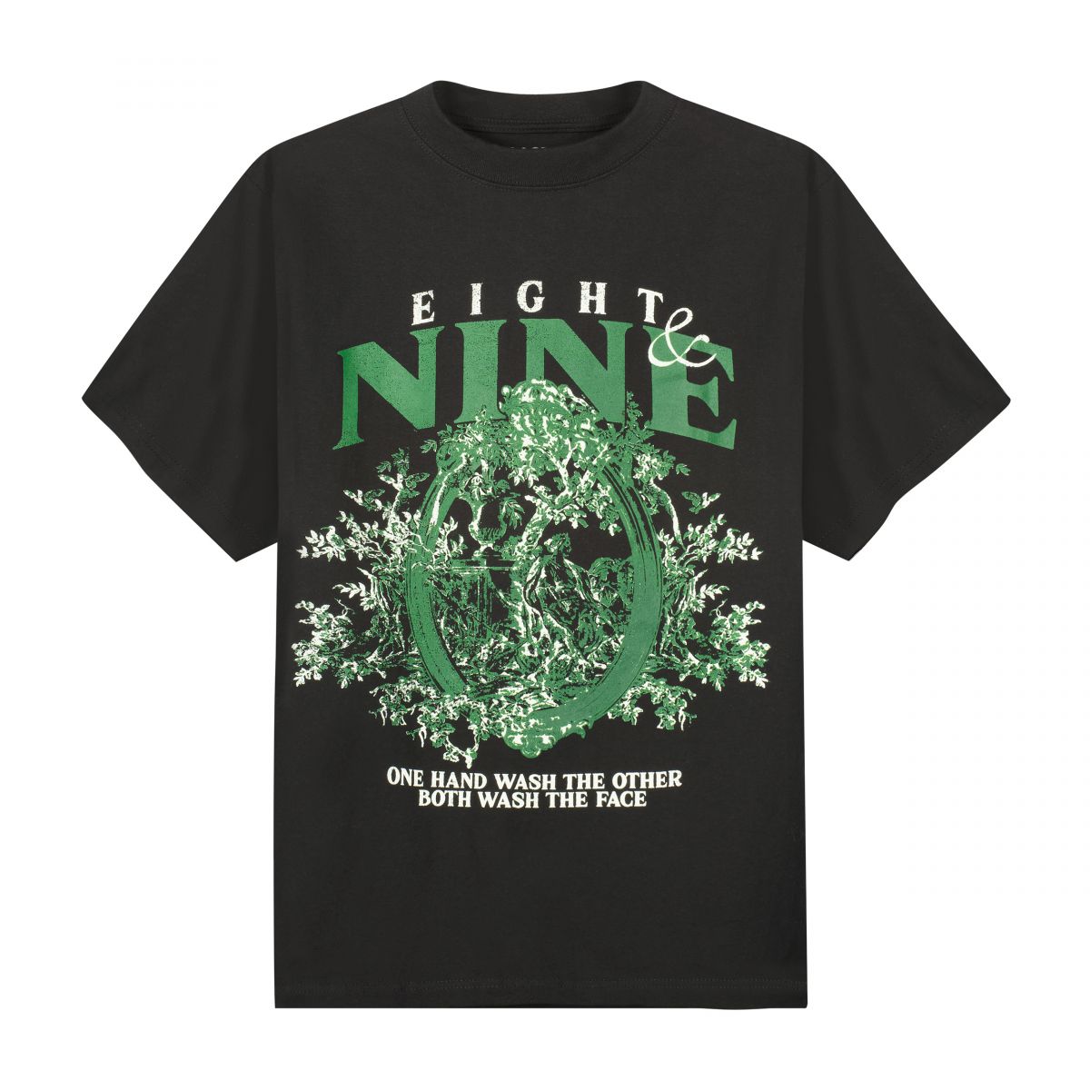 8&9 MFG CO. Wash Tee SSWASBLK-BLACK - Karmaloop