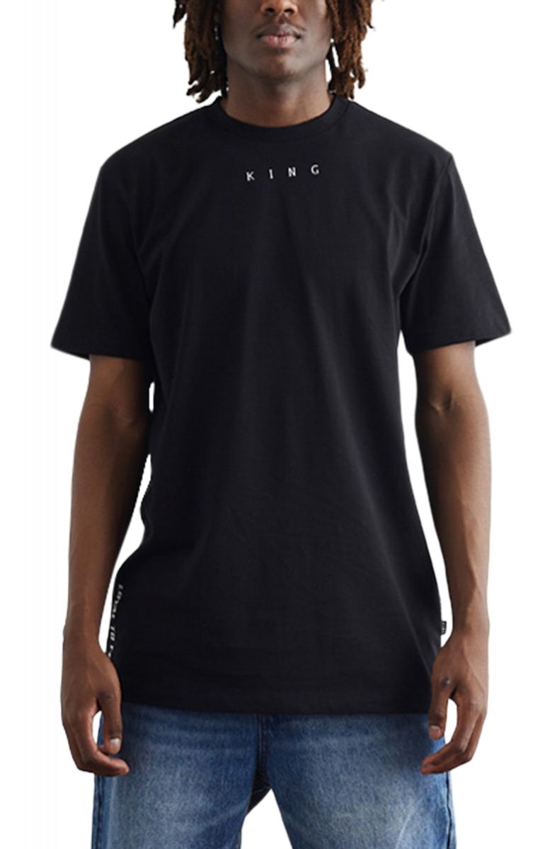 KING APPAREL Hoxton T-Shirt - Black AW22-HTB - Karmaloop
