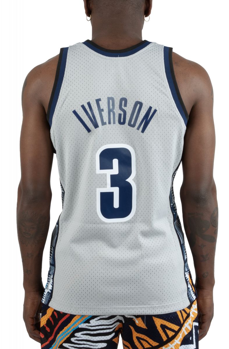MITCHELL & NESS Georgetown University Iverson Jersey SMJY1171 ...