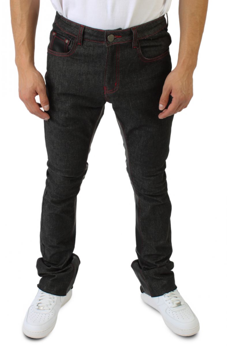 QUALIFIED DENIM Raw Stack Jean QDL-230012SK - Karmaloop