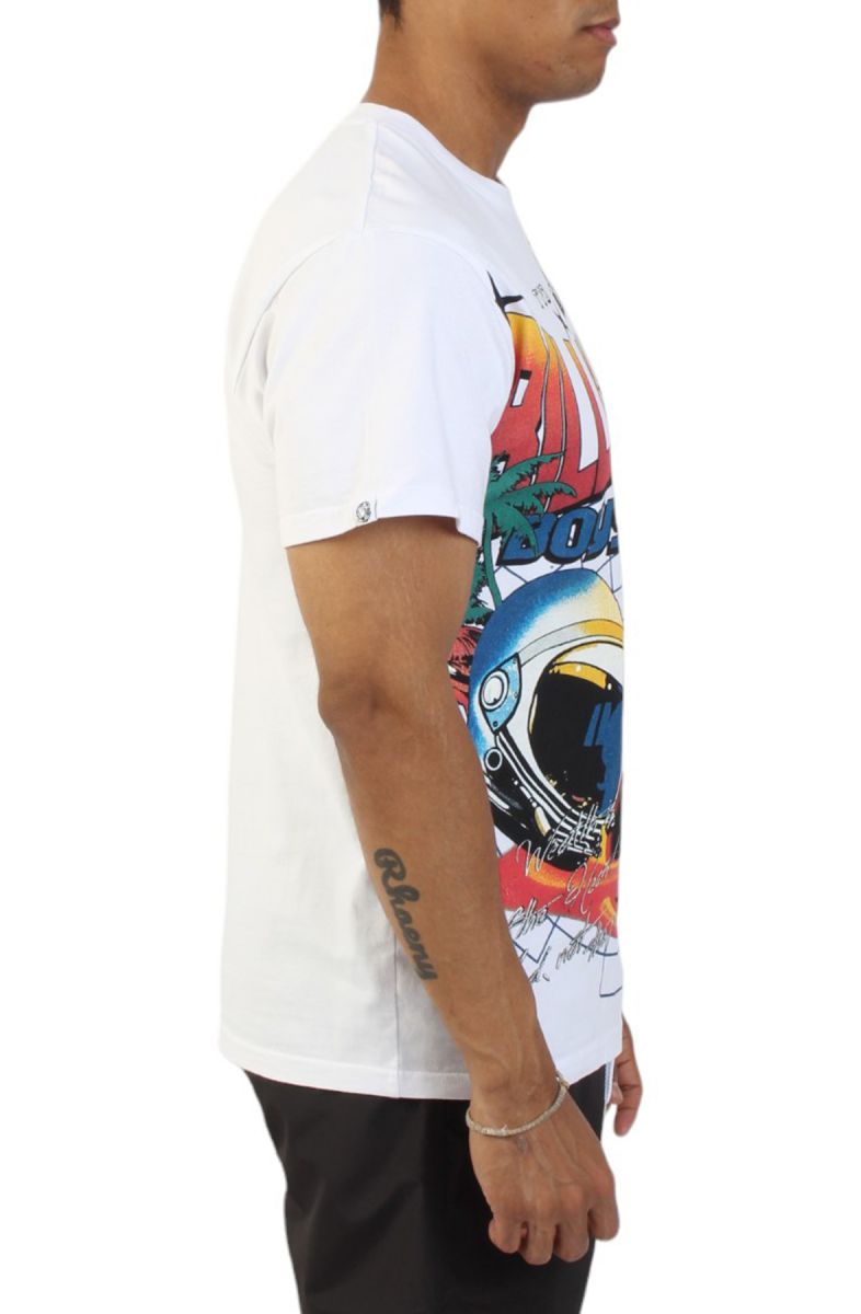 BILLIONAIRE BOYS CLUB Tropics T-Shirt 841-3305WHT - Karmaloop