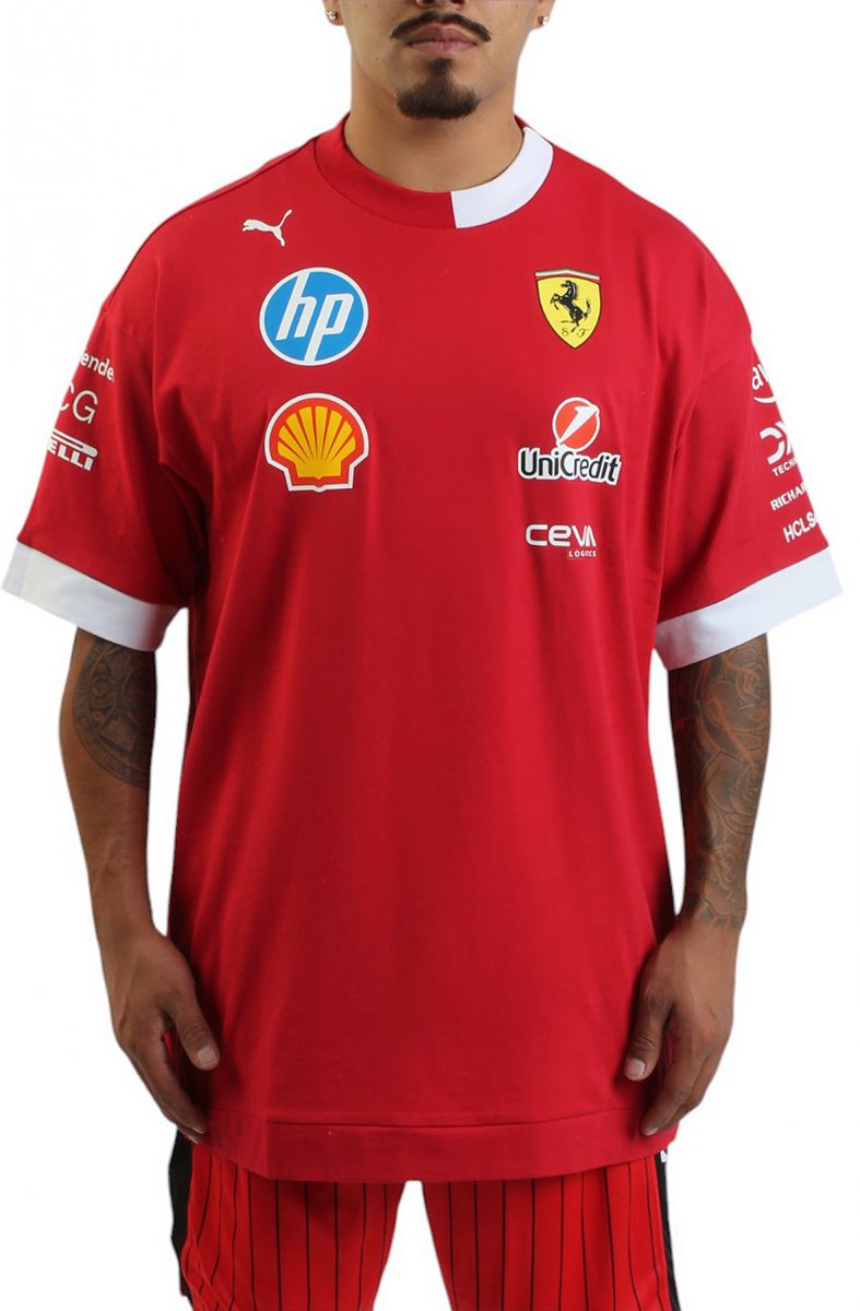 PUMA Ferrari Drivers Oversized T-Shirt 71357101 - Karmaloop