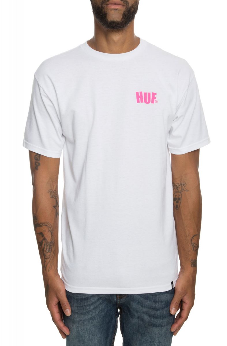 HUF The City Rockers Tee in White TS00364-WHT - Karmaloop
