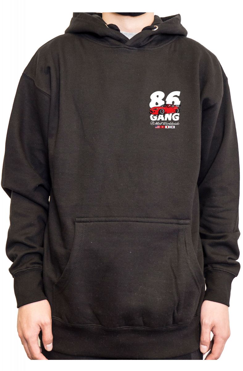 MINT Mint 86 Gang Hoodie - Black MH86-BK - Karmaloop