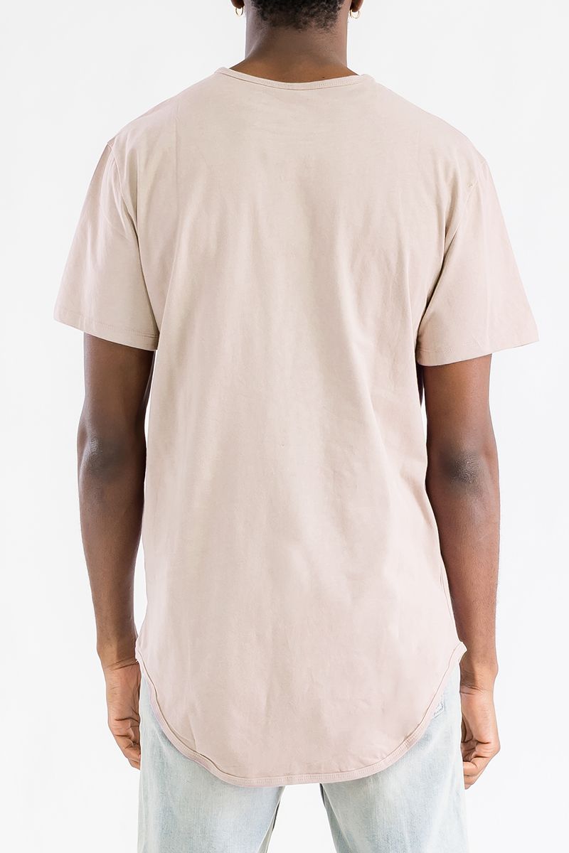 WEIV Classic Scallop Tee 3001-OATMEAL - Karmaloop