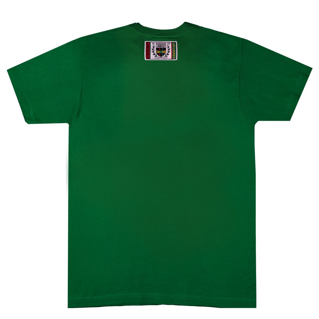 CROSS COLOURS HBCU Flag T-Shirt - Green H10017FL-GRN - Karmaloop