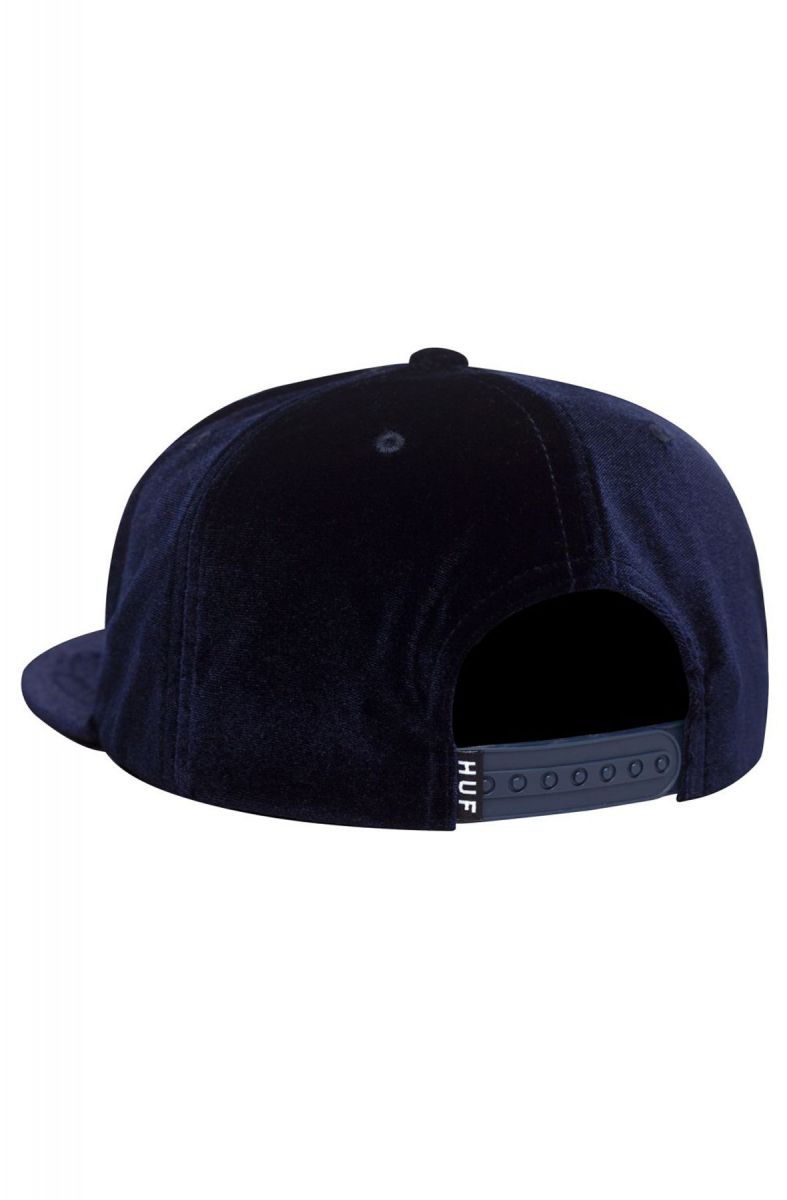 HUF The Presidential Snapback Hat in Navy HT00257-BLK - Karmaloop