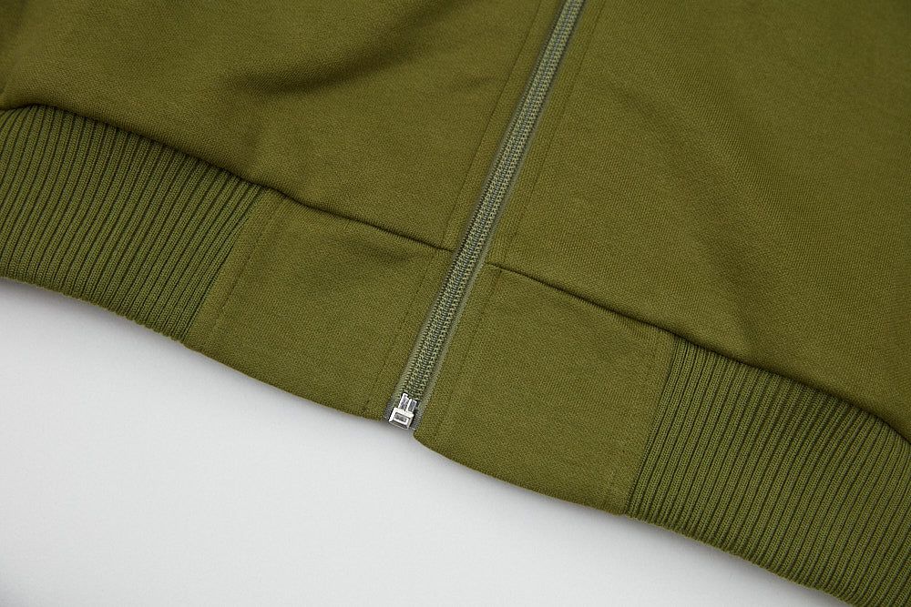 8&9 MFG CO. Flash Premium Track Jacket Olive TJFLASHOLI-OLIVE - Karmaloop
