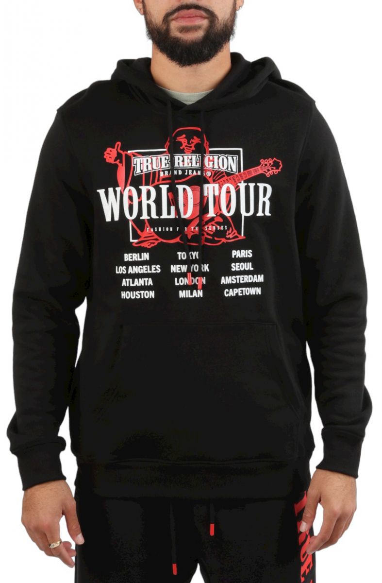 TRUE RELIGION World Tour Hoodie 107168-1001 - Karmaloop