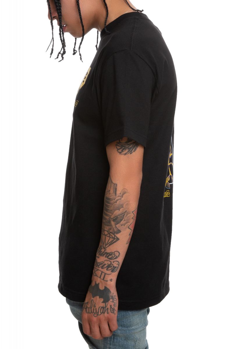 PRIMITIVE Trunks Glow Short Sleeve Tee in Black PAPSU1938 - Karmaloop