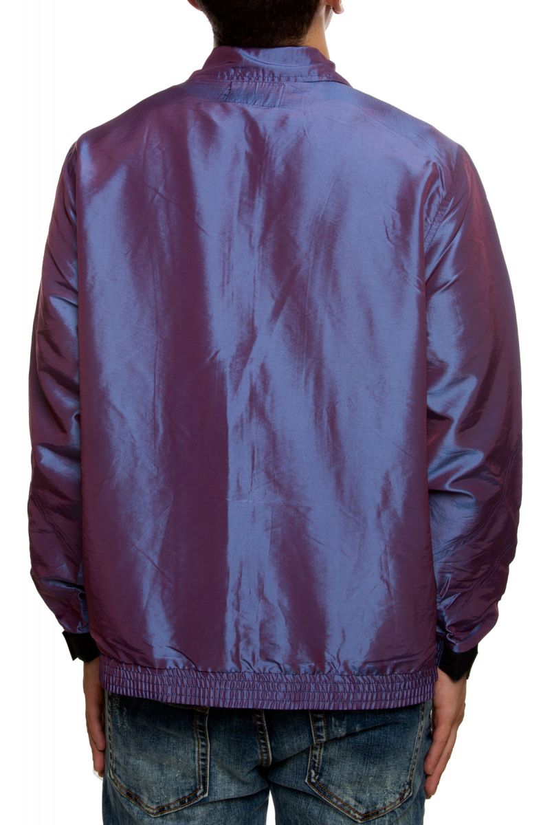 PINK DOLPHIN Color Warp Jacket in Black/Purple AF1944CWJBL - Karmaloop