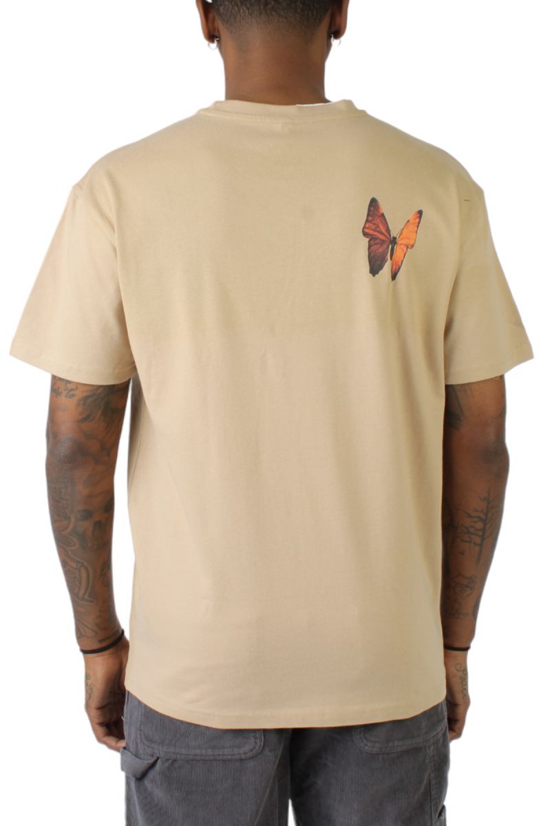 UPSCALE STUDIOS Le Papillon Oversized Tee MT1899-2-UBEIGE - Karmaloop