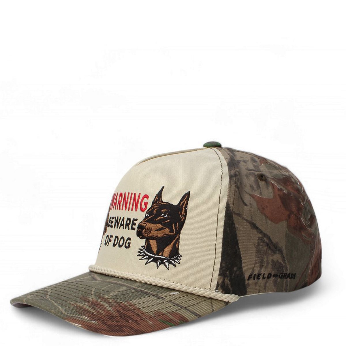 FIELD GRADE Beware of Dog Snapback Hat 1004590 - Karmaloop