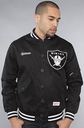ROCKSMITH The Heritage Ninjas Jacket in Black 21RS0303-BLK - PLNDR