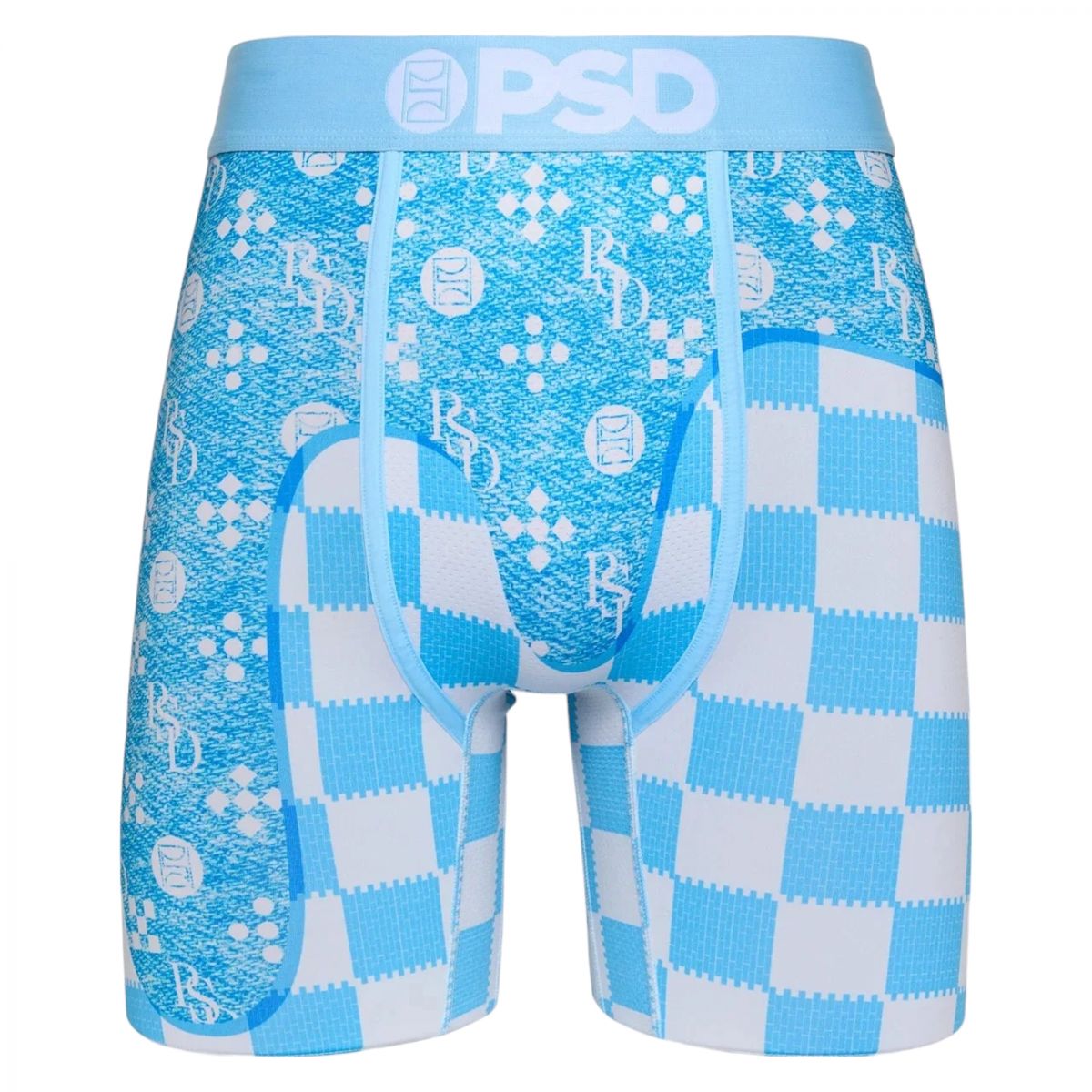 PSD UNDERWEAR Blue Denim Boxer Briefs 124180010 - Karmaloop