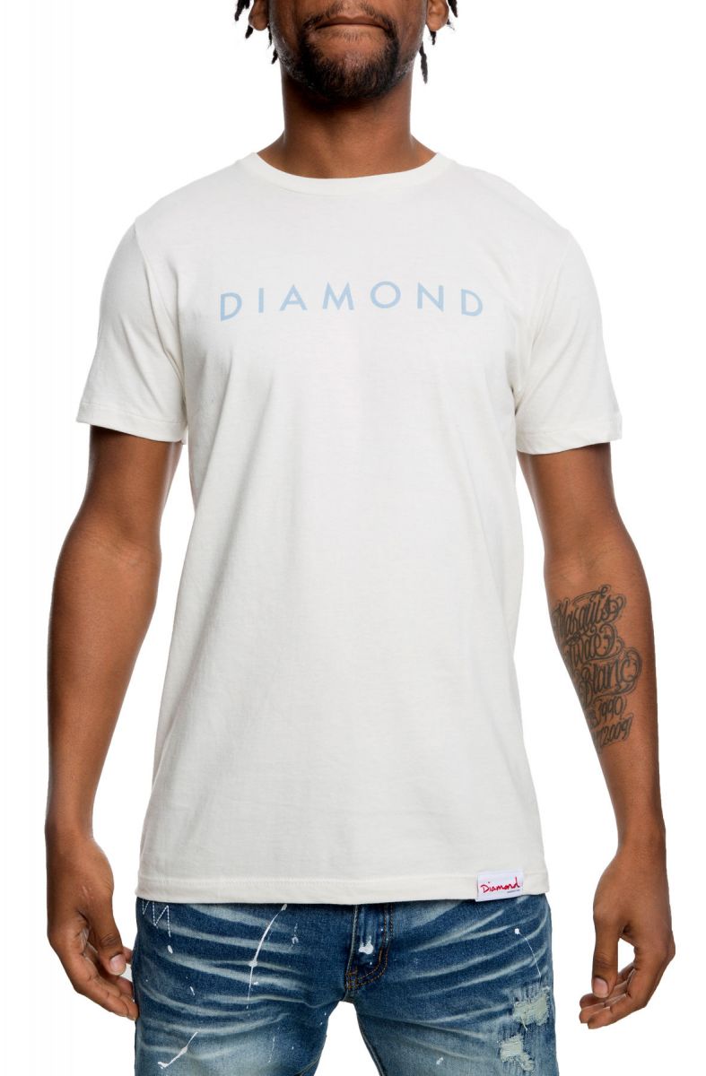 DIAMOND SUPPLY CO. The Diamond Tee in Cream B17DMPA03-CRM - Karmaloop