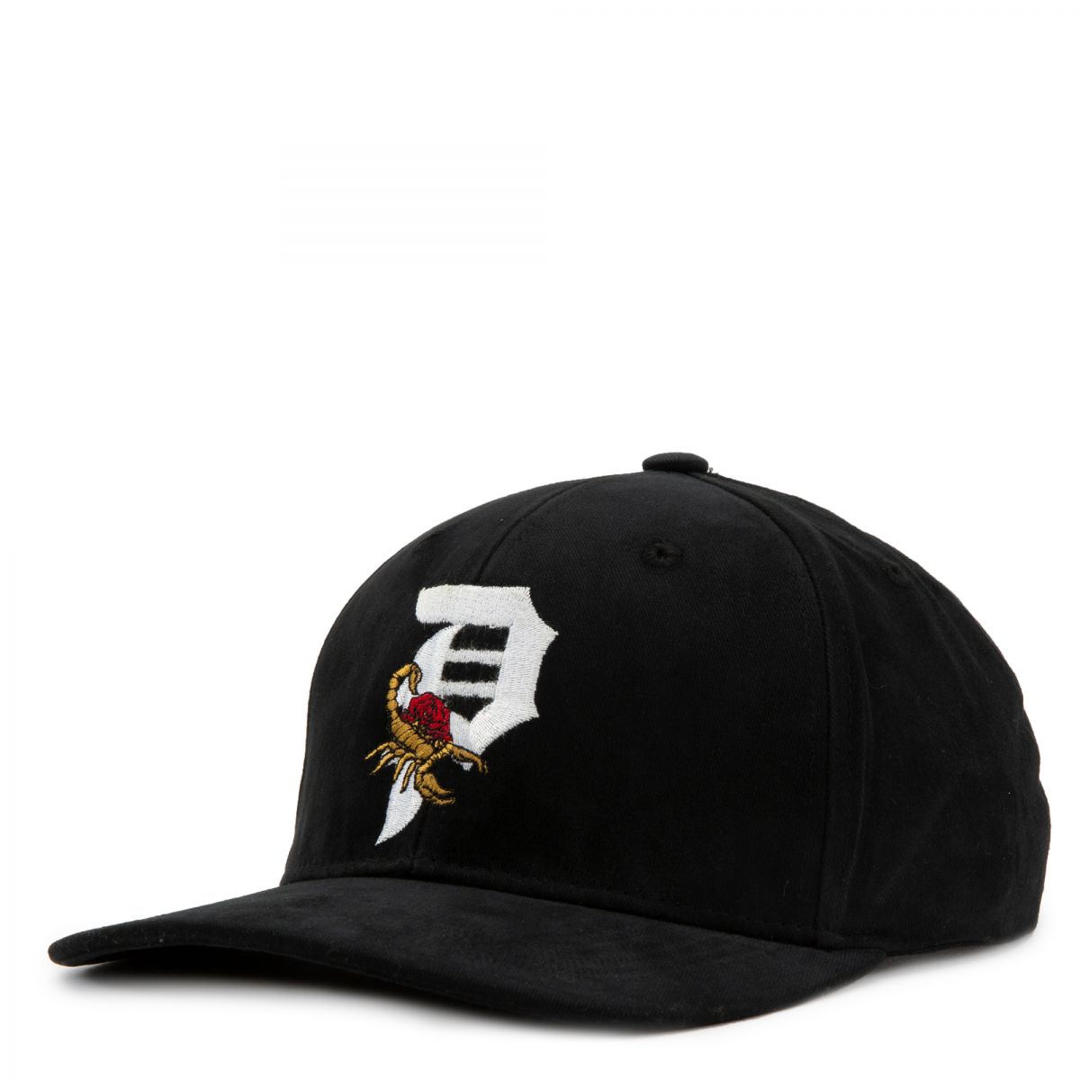 PRIMITIVE Scorpion Rose Snapback in Black PA320H101 - Karmaloop