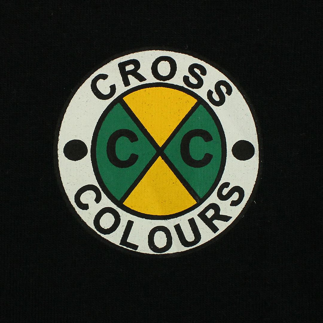 CROSS COLOURS Color Block Crop T Shirt - Multi CL11210CB-MUL-MULTI ...
