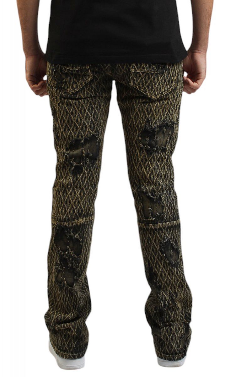 KDNK Layered Jeans KND4721-BLK - Karmaloop