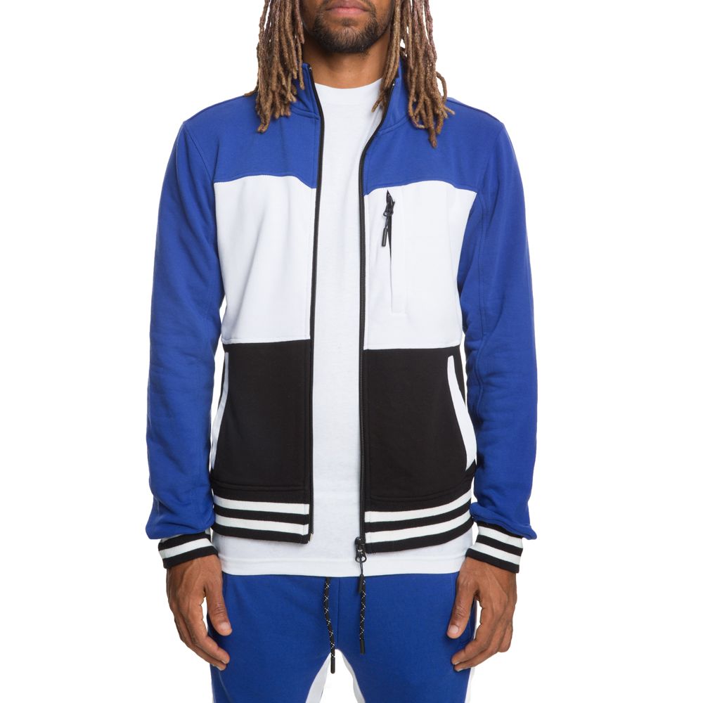 FBRK FULL ZIP TRACK JACKET JG 8754 CONCBL - Karmaloop