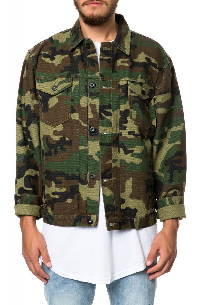 10 DEEP The Ranch Hand Jacket in Woodland 44TD2201-WDL - PLNDR
