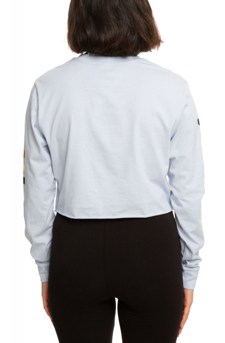 VANS Reign Marker Long Sleeve Tee in Zen Blue VN0A4DOMVBY - PLNDR