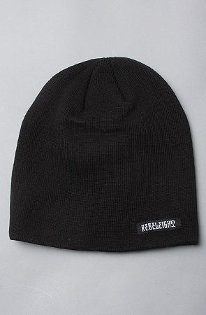 REBEL8 The Clean Cholo Beanie in Black FA11-41BLK - Karmaloop