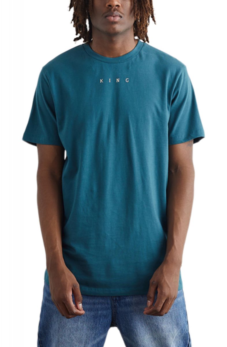 KING APPAREL Hoxton T-Shirt - Jade Green AW22-HTG - Karmaloop
