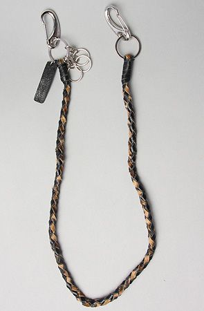 The Michaels Keychain in Black