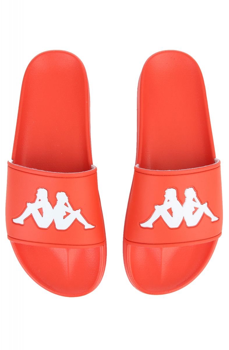 Kappa Slides Authentic Adam 2 Sandal Red Orange White