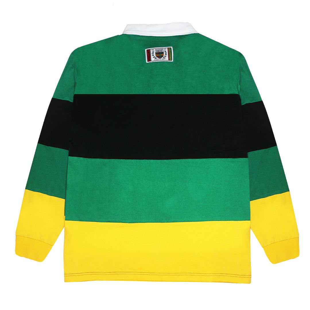 CROSS COLOURS X HBCU Pennant Rugby - Multi H87723PEN-MUL - Karmaloop